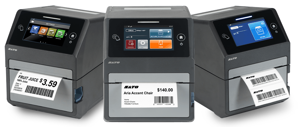Shop the Complete Range of SATO CT4-LX Series Desktop Printers