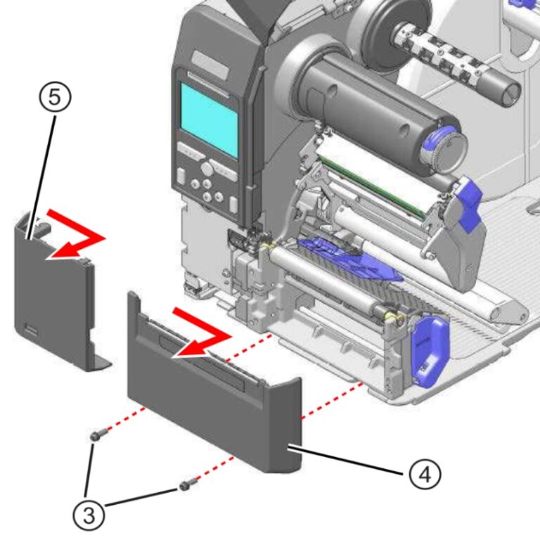 How to Install a Dispenser in the CL4NX Plus Printer