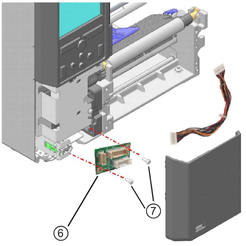 How to Install a Cutter in the CL4NX Plus / CL6NX Plus Printer