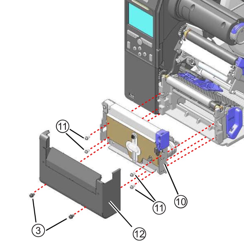 How to Install a Cutter in the CL4NX Plus / CL6NX Plus Printer