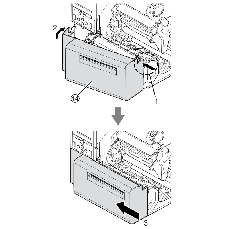How to Install the rotary Cutter Kit in the CL4NX Plus Plus Printer