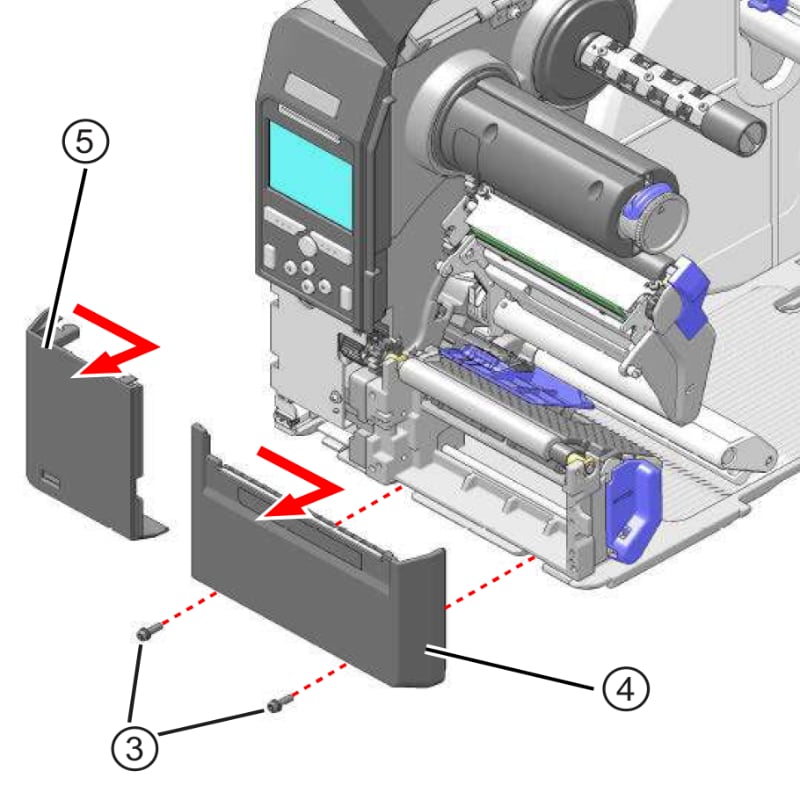 How to Install the rotary Cutter Kit in the CL4NX Plus Plus Printer