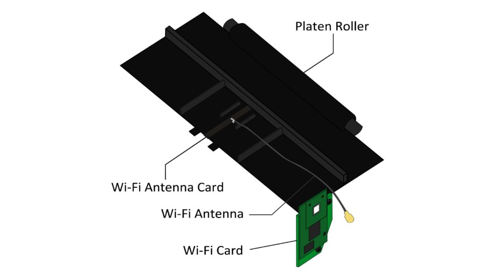 How to Install the Wireless LAN Module in the WS4-DT Printer