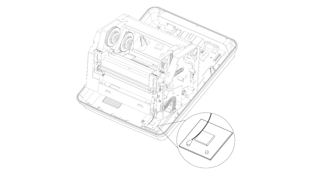 How to Install the Wireless LAN Module in the WS4-TT Printer